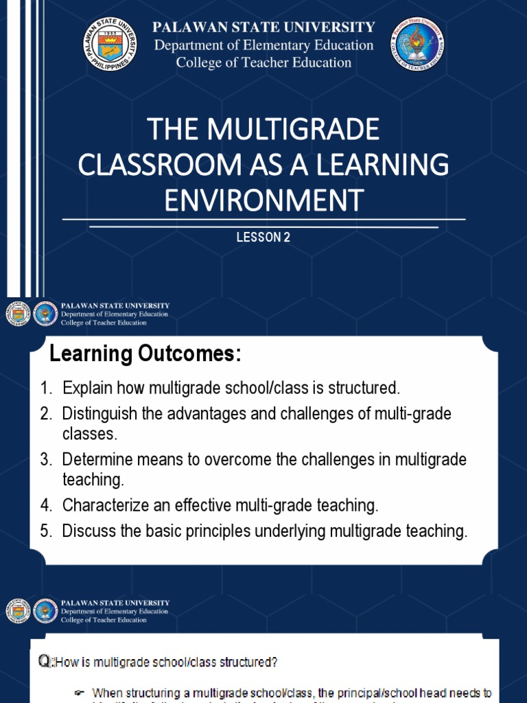Multigrade - Module 1 Lesson 2 | PDF