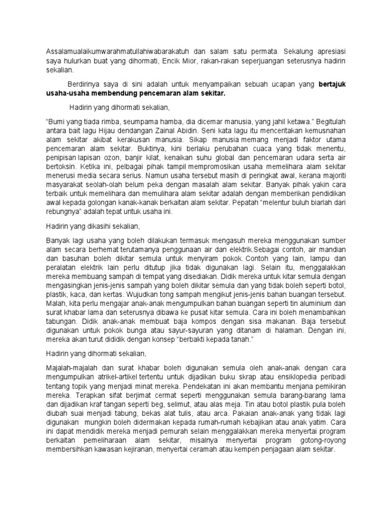 Assalamualaikumwarahmatullahiwabarakatuh Dan Salam Satu Permata | PDF | Kesehatan Holistik ...