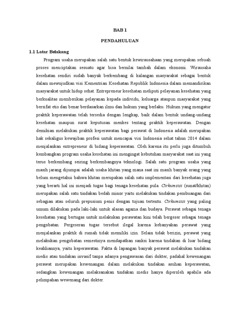 Kwu-Bab 1 Program Usaha | PDF | Pengembangan Diri | Kesehatan Holistik