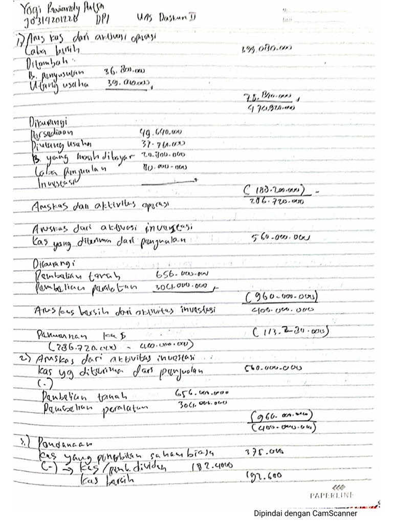 Coretan Daskun II - Yogi Reviandy Putra - J0314201226 | PDF