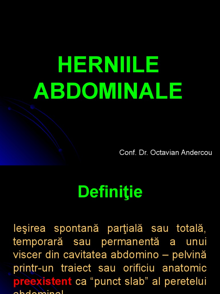 Curs Hernii-Eventratii | PDF