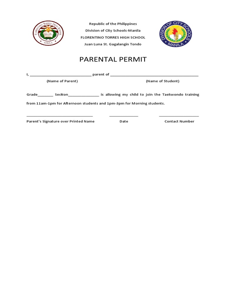 parents-permit_2023 | PDF