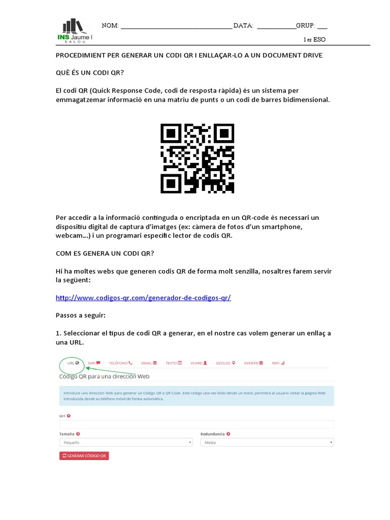 Crear Un Codi QR | PDF