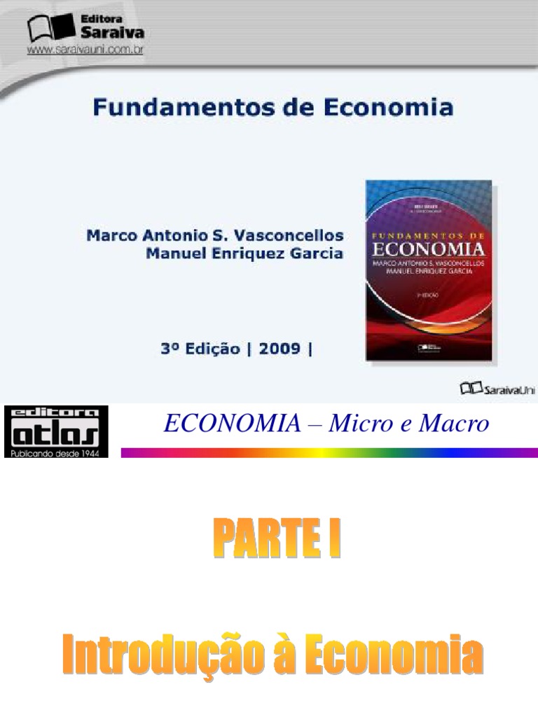 Aula 1 Slides - Introdução À Economia | PDF | Economia | Mercado (economia)