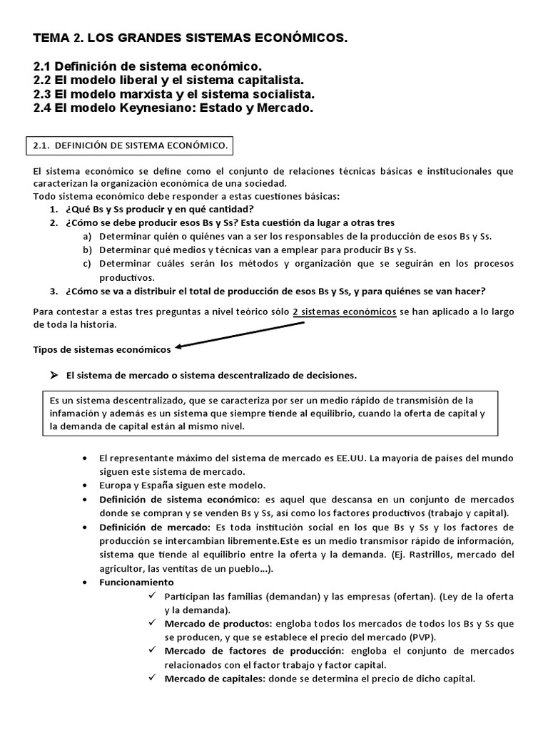 ¿Qué Bs y Ss Producir y en Qué Cantidad? 2. ¿Cómo Se Debe Producir Esos ...