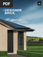 Corobrik Clay Face Bricks Catalogue | PDF | Components | Architecture