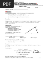 Grade 10 Melcs Enhanced Mathematics | PDF | Polynomial | Zero Of A Function