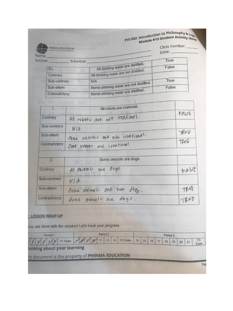 Phi 002 Answer 2 | PDF