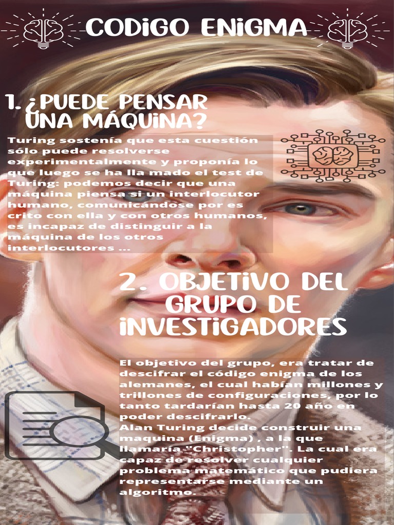 Infografia de Codigo Enigma | PDF