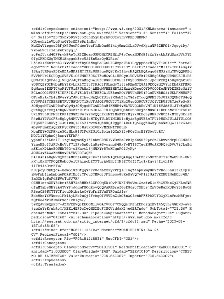 Cfdi | PDF
