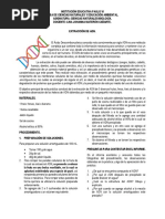 Práctica de Laboratorio 2 Extracción de ADN | PDF