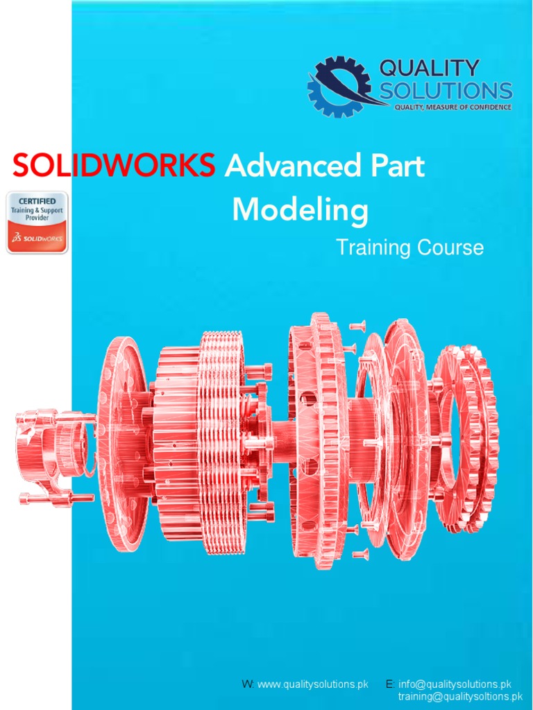 QS - Solidworks Advanced Part Modeling Course | PDF | Spline (Mathematics) | Curve