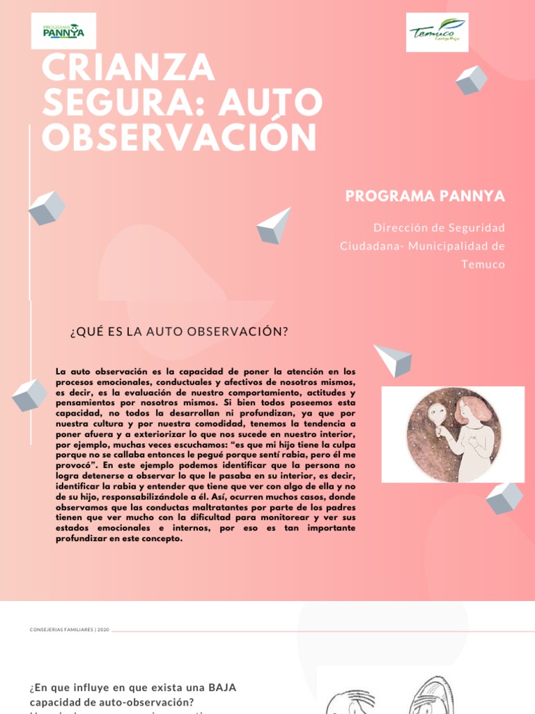 Auto Observacion | PDF | Comportamiento | Autoestima