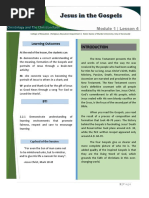 Stages in The Formation of The Gospels | PDF | Jesus | Gospels