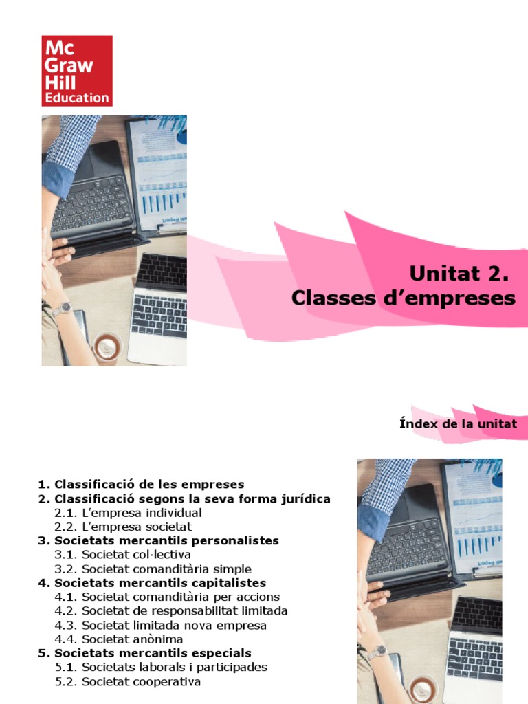 Unitat 2. Classes D'empreses | PDF