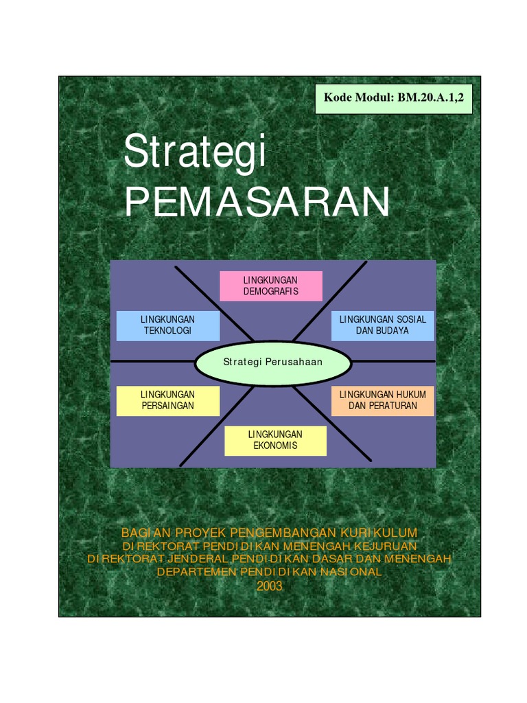 Modul Strategi Pemasaran | PDF