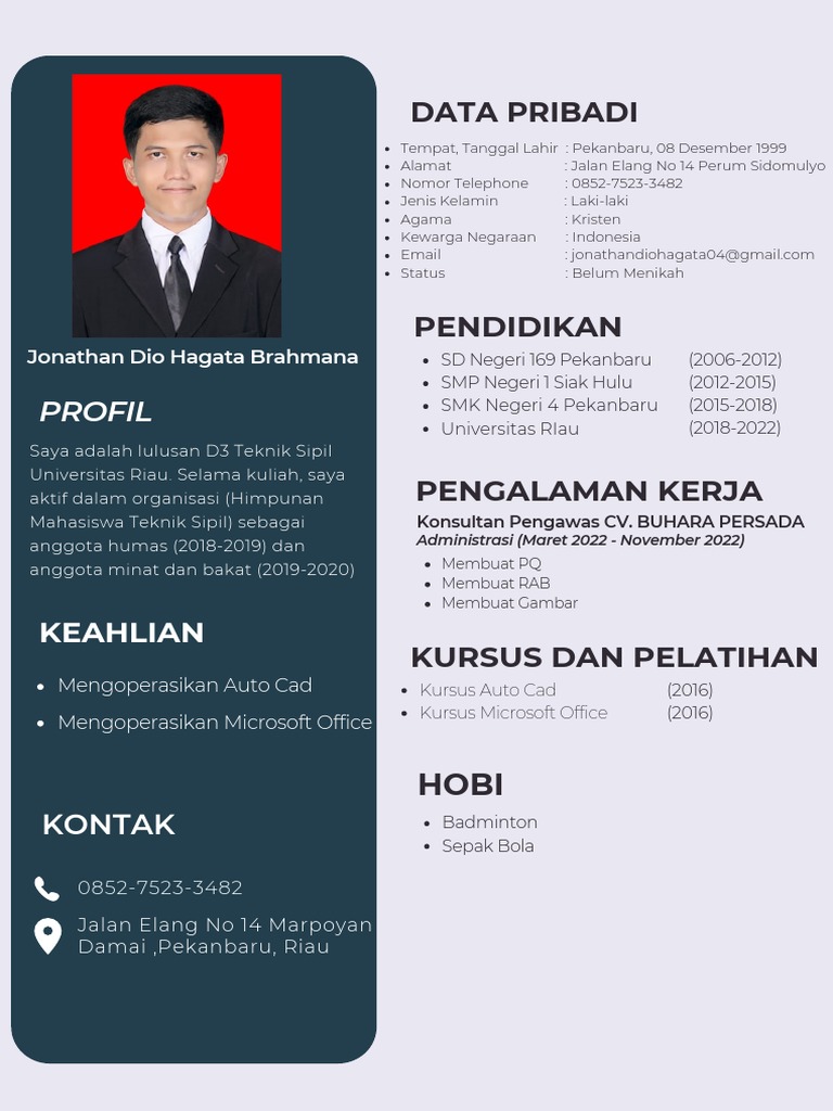 Cv. Jonathan | PDF