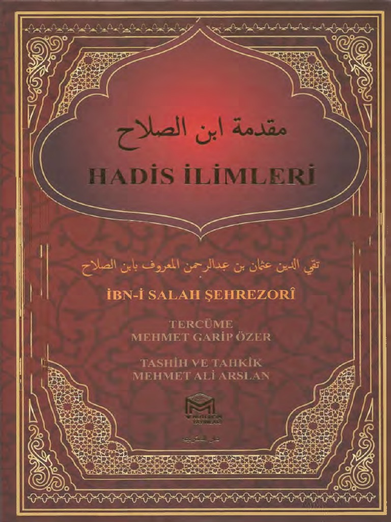 Iadis Ilimle: Tercüme Mehmet Garip Ö Z Er Tashih Ve Tahk İk Mehmet Ali Arslan | PDF