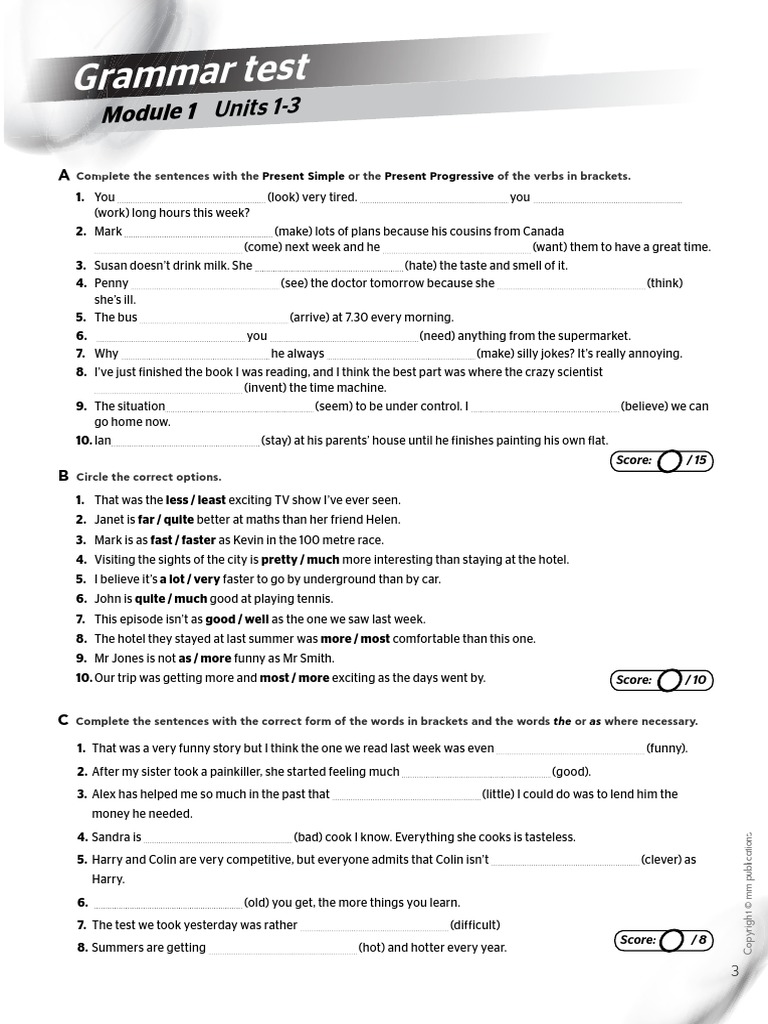 Test On Module 1 | PDF