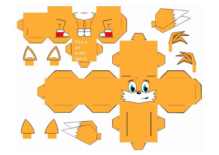 Sonic The Hedgehog Paper Toys Paper Craft | PDF