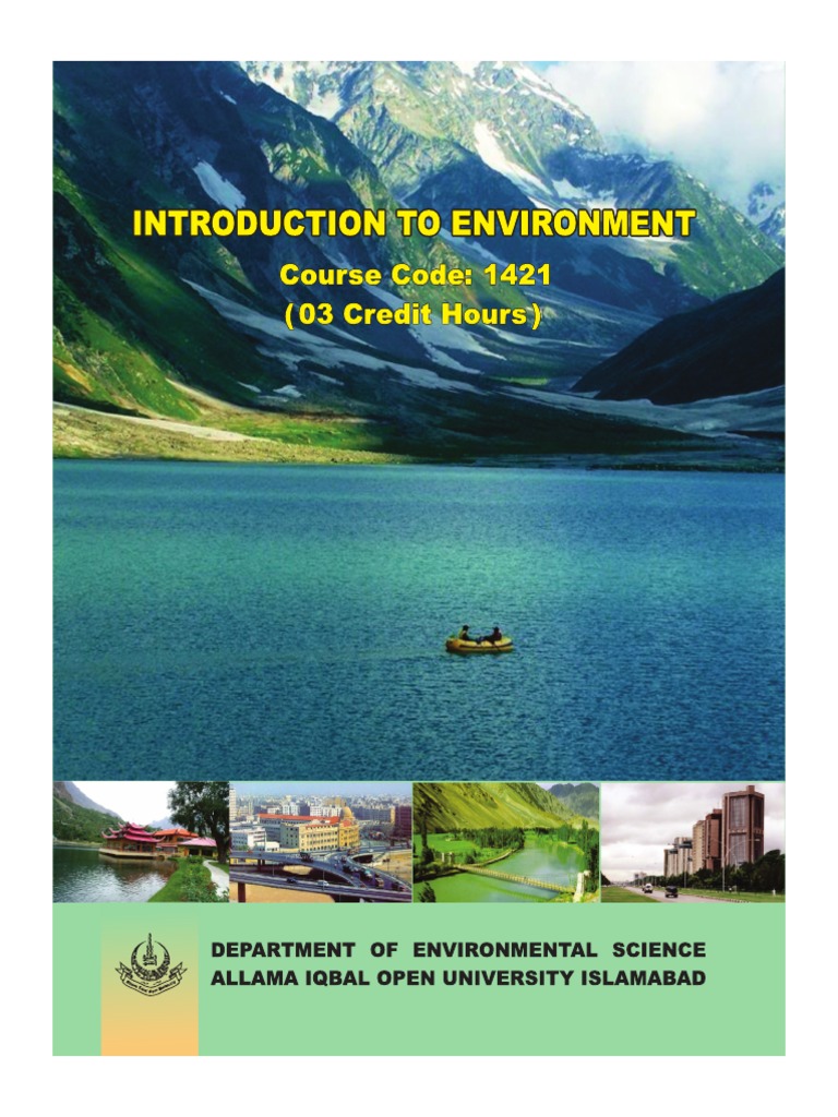 Intro To Environment | PDF | Natural Environment | Earth Sciences