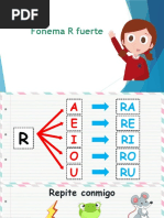 Cuadernillo Fonema R y RR | PDF | Voz humana