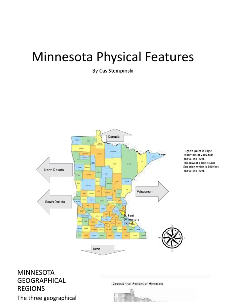 Minnesota Physical Features | PDF