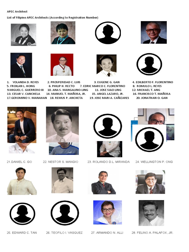 APEC Architect | PDF