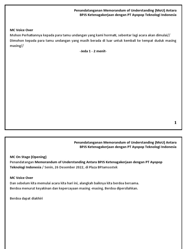 MC SCRIPT Edit Final | PDF