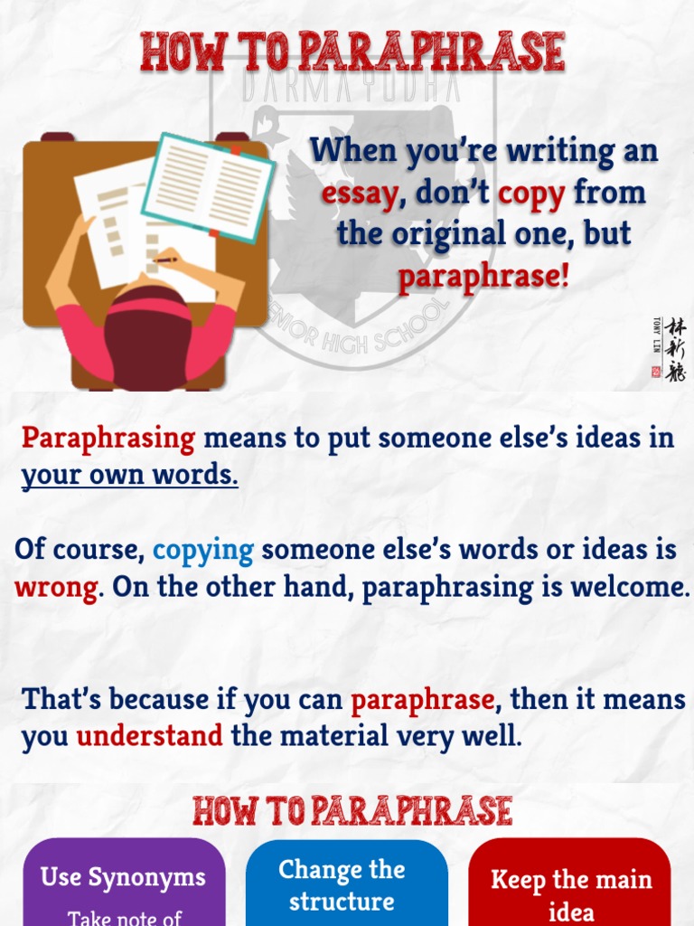 How To Paraphrase (For Sharing) Lesson 4 | PDF | Moon | Earth