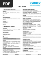 Ficha Técnica Sellador 5x1 Comex | PDF | Cepillo | Agua