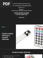 sENSOR UNO Y ARDUINO EN TINKERCAD | PDF | Control remoto | Infrarrojo