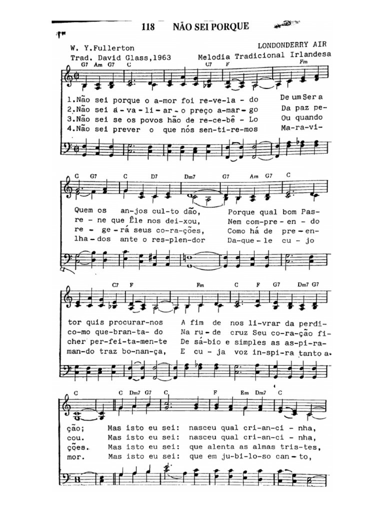 Não Sei Porque | PDF