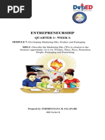 Principles of MKTNG Q4 Module 1 | PDF | Goods | Product (Business)