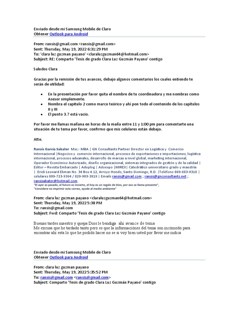 Correcciones de Maestro Ransis | PDF | Business