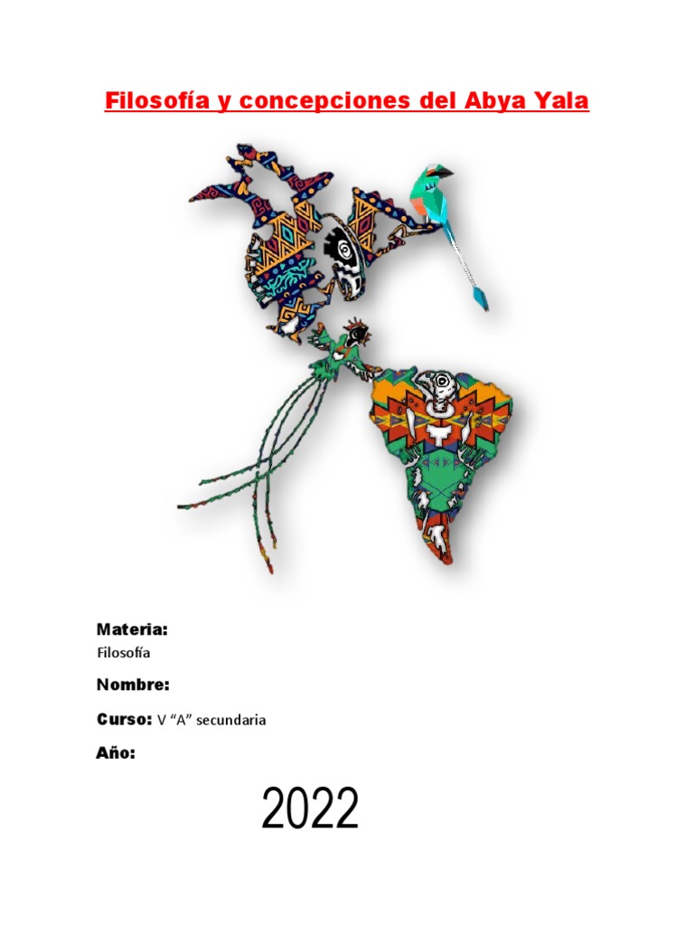 Filosofía y Concepciones Del Abya Yala | PDF | Esencia | Metafísica