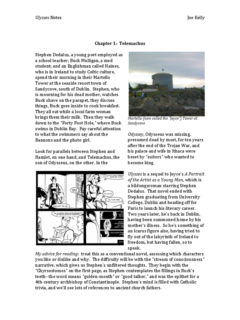 Ulysses Telemachus | PDF | Ulysses (Novel)