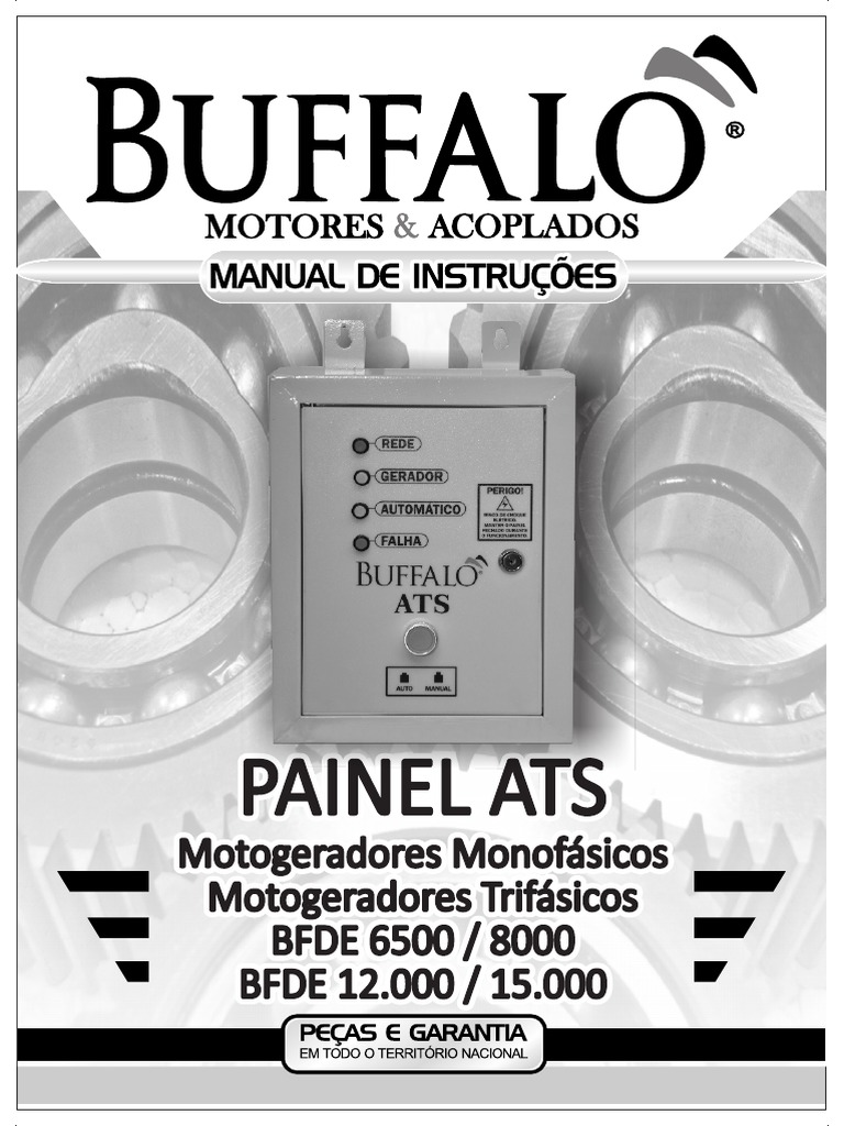 Manual ATS Bufalo 15000 | PDF | Tecnologia e Engenharia