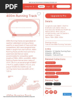 400m Running Track Dimensions & Drawings | PDF | Track And Field ...