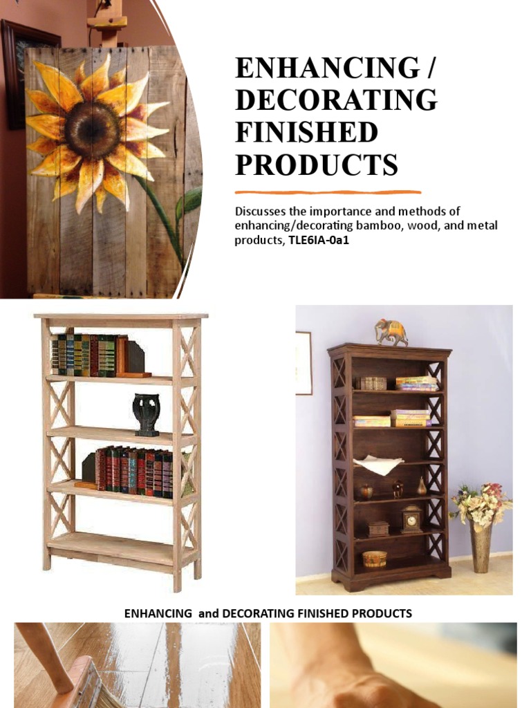 Enhancing / Decorating Finished Products | PDF