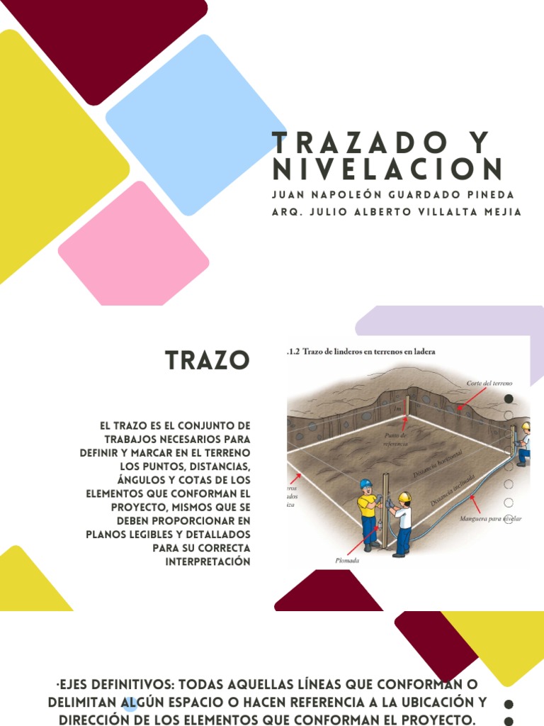 Trazado y Nivelacion | PDF