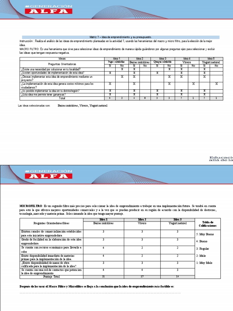 MATRIZ 7 Completo | PDF | Nutrición | Dieta y nutrición