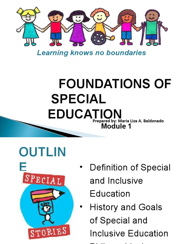 Foundations of Inclusion: A Philosophical Exploration of Special ...