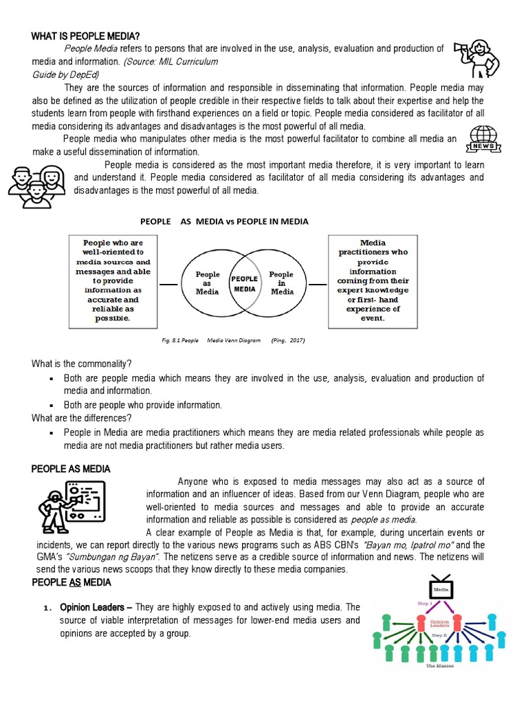 People Media | PDF | News Media | Journalism