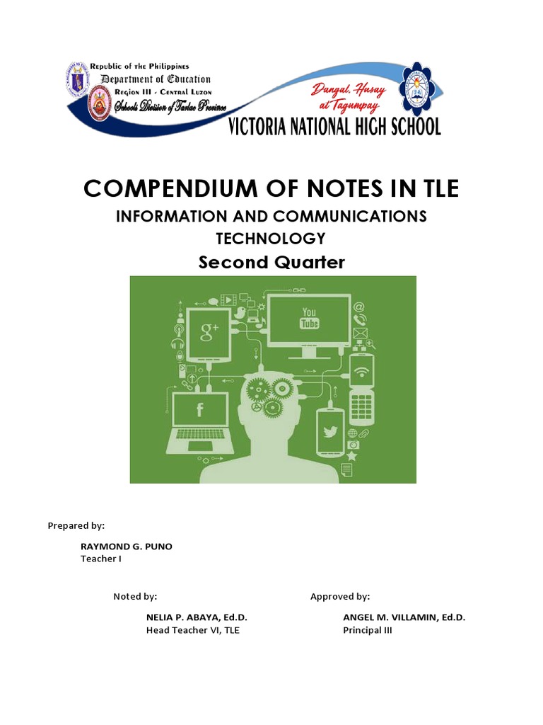 2nd Quarter TLE ICT 7 - Chapter 6 | PDF | Virtual Private Network | Computer Network