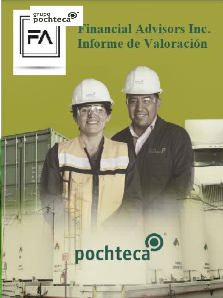 Informe de Valoración Pochteca | PDF | normas internacionales de ...