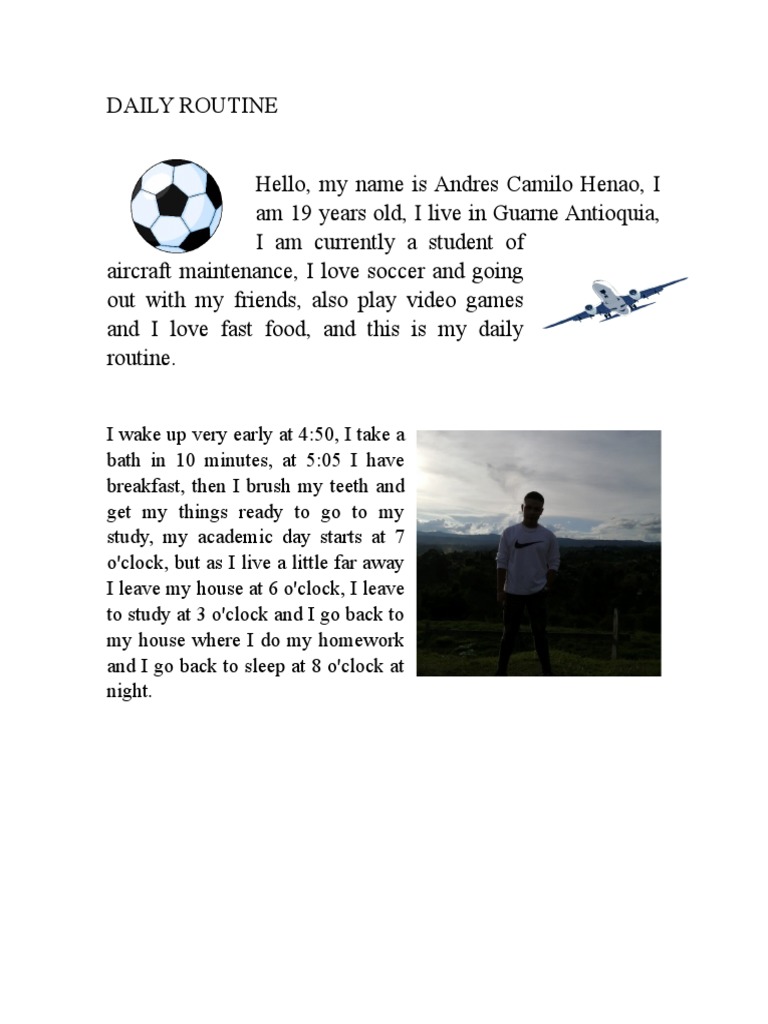 Daily Routine | PDF