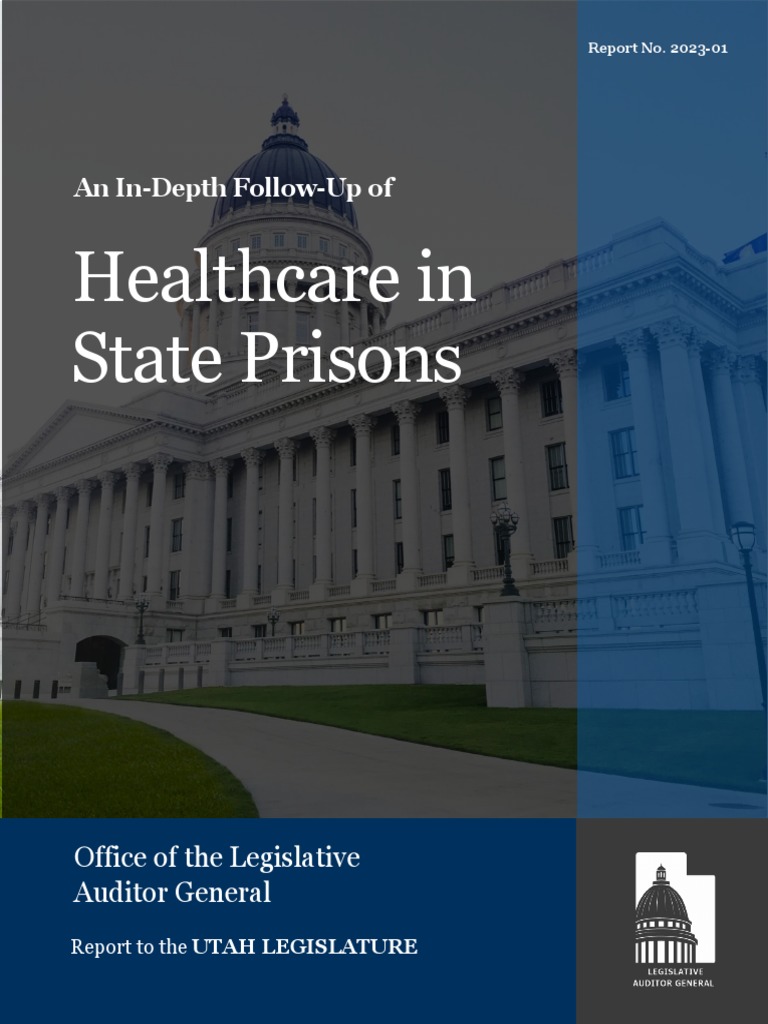 An In-Depth Follow-Up of Healthcare in State Prisons (Report #2023-01 ...