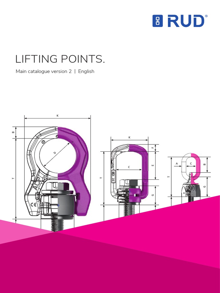 Lifting Points.: Main Catalogue Version 2 - English | PDF | Screw | Welding