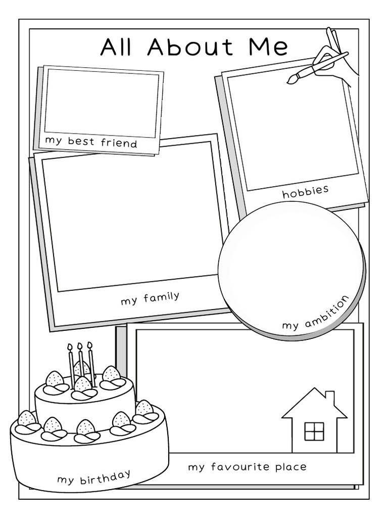 All About My Best Friend Worksheet | PDF